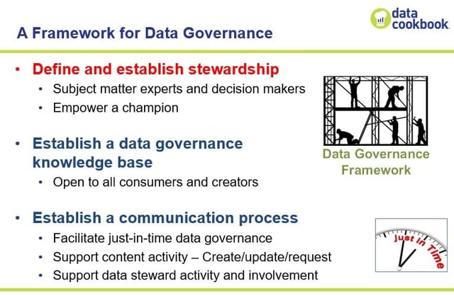 Data Governance Framework: Stewardship